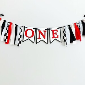 Fast One Racing First Birthday Party Decorations Bundle, Race Car ...