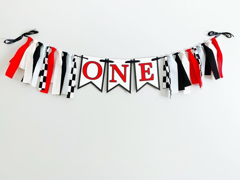 Fast One Racing First Birthday Party Race Car Birthday - Etsy