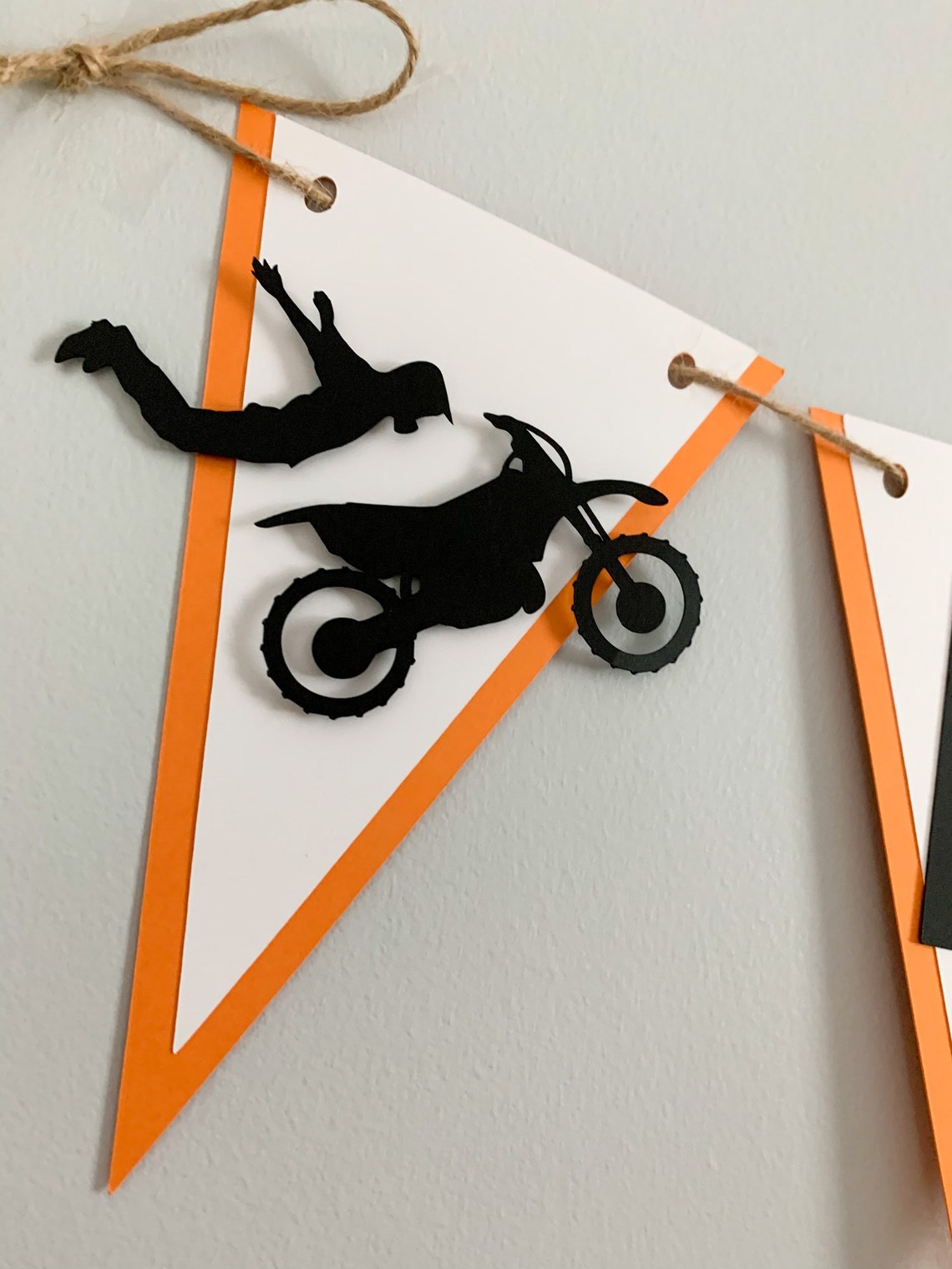 Dirt Bike Bannerracing Bannerdirt Bike Partymotocross | Etsy