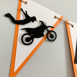 Dirt Bike Banner*racing Banner*dirt Bike Party*motocross Party ...