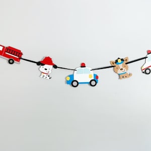 First Responders Birthday Decorations Bundle, Firetruck Police ...