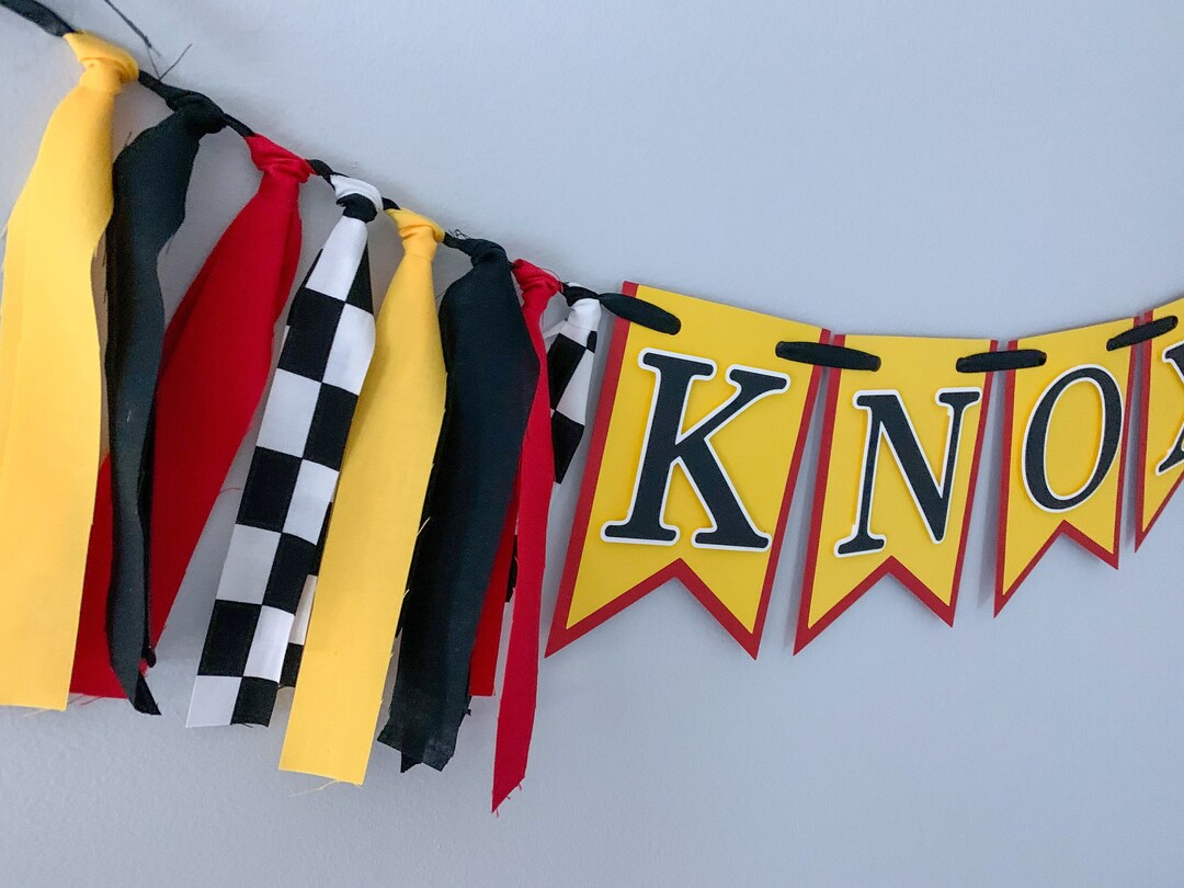 Red Race Car Birthday Party Decorations*race Car Birthday*monster Truck ...