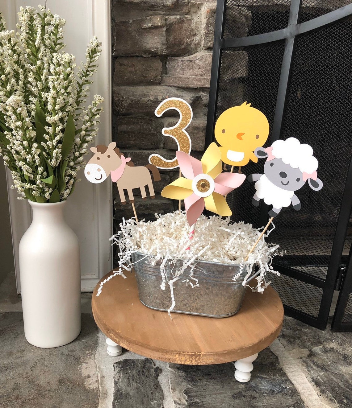 Barnyard Birthday Decorations Barnyard Baby Shower Barnyard - Etsy