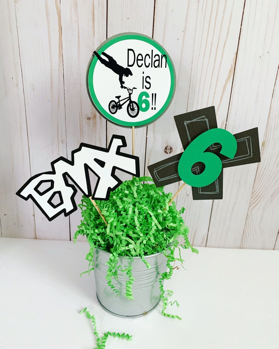 BMX Centerpiece Decorations, BMX Birthday Party Decorations, BMX ...
