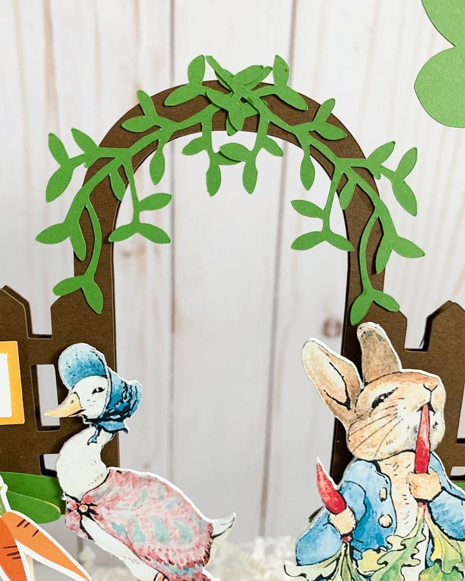 Peter Rabbit Cake Topper Peter Rabbit and Friends Peter | Etsy