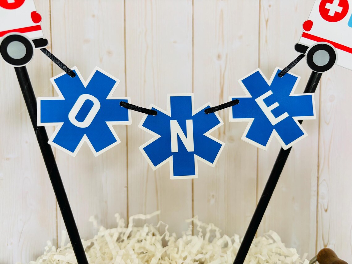 Ambulance Cake Topper, Emergency Medical Services Emt Cake Topper ...