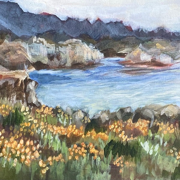 Expressive Landscape - Etsy