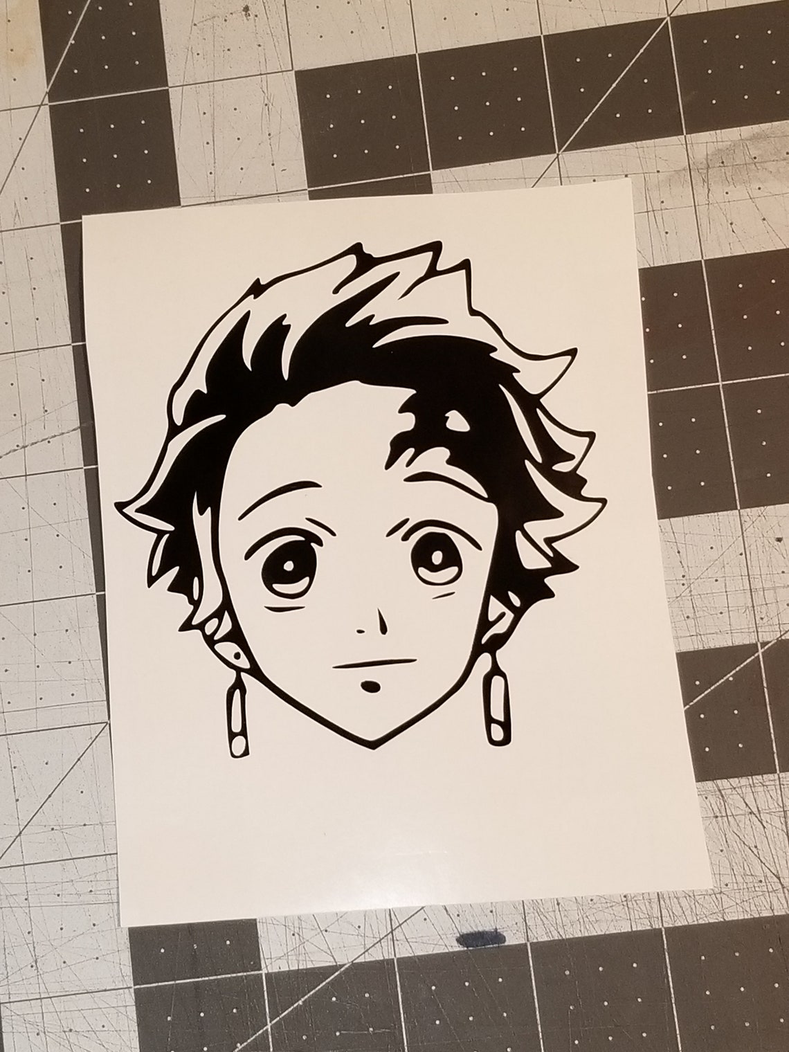 Demon Slayer Tondreau Anime Vinyl Adhesive Decal Stickers | Etsy