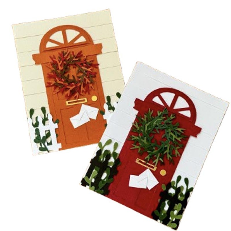 Greeting Card Front Door - Etsy