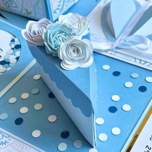 Wedding Theme Explosion Box customizable, 3D, Pop up Card, Handmade ...