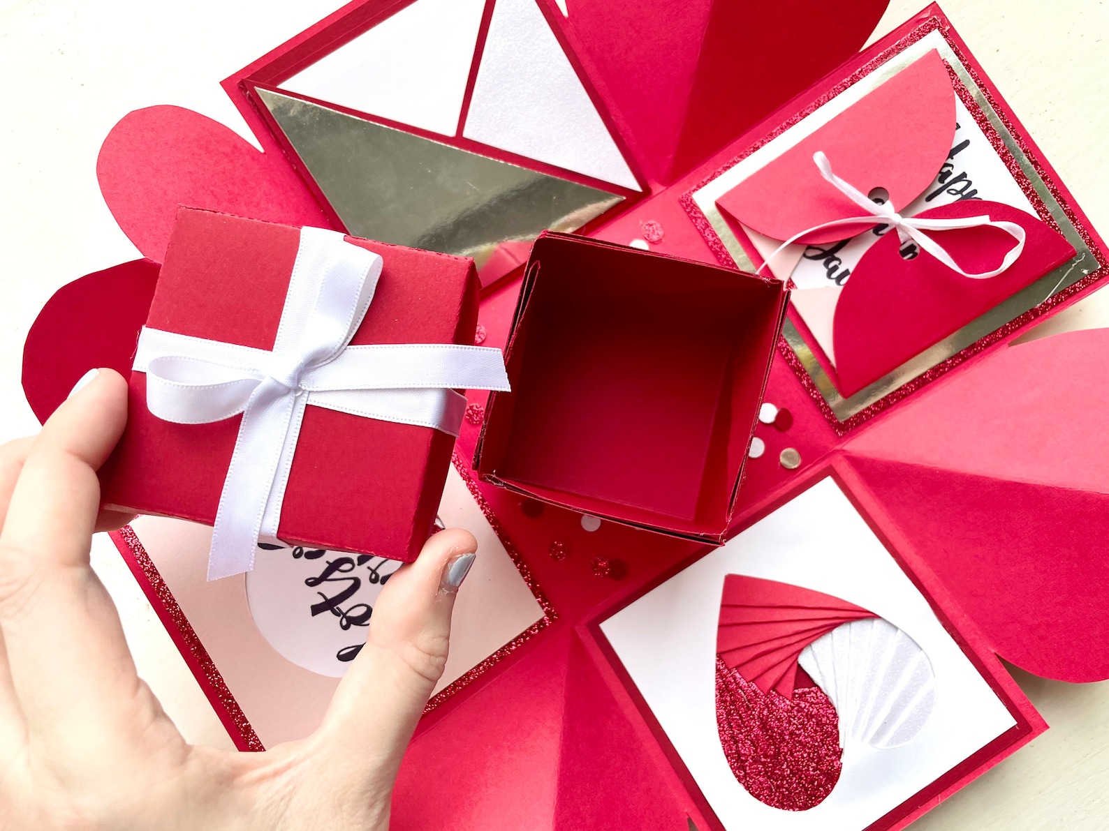 Custom Explosion Box Card 3D Pop-up Card Customizable Box - Etsy