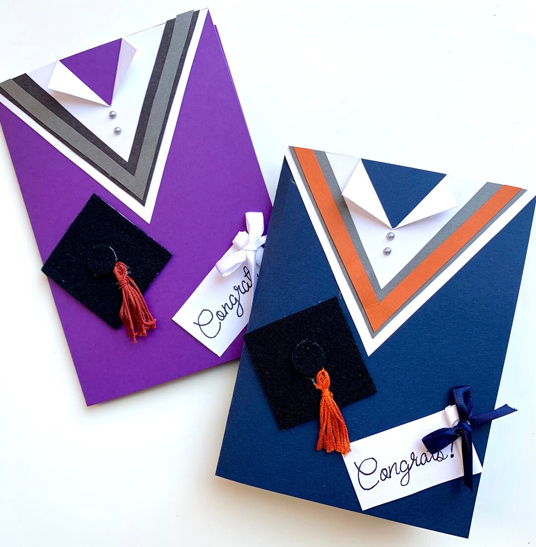 Graduation Robe Card (3D & Pop Up) - Etsy
