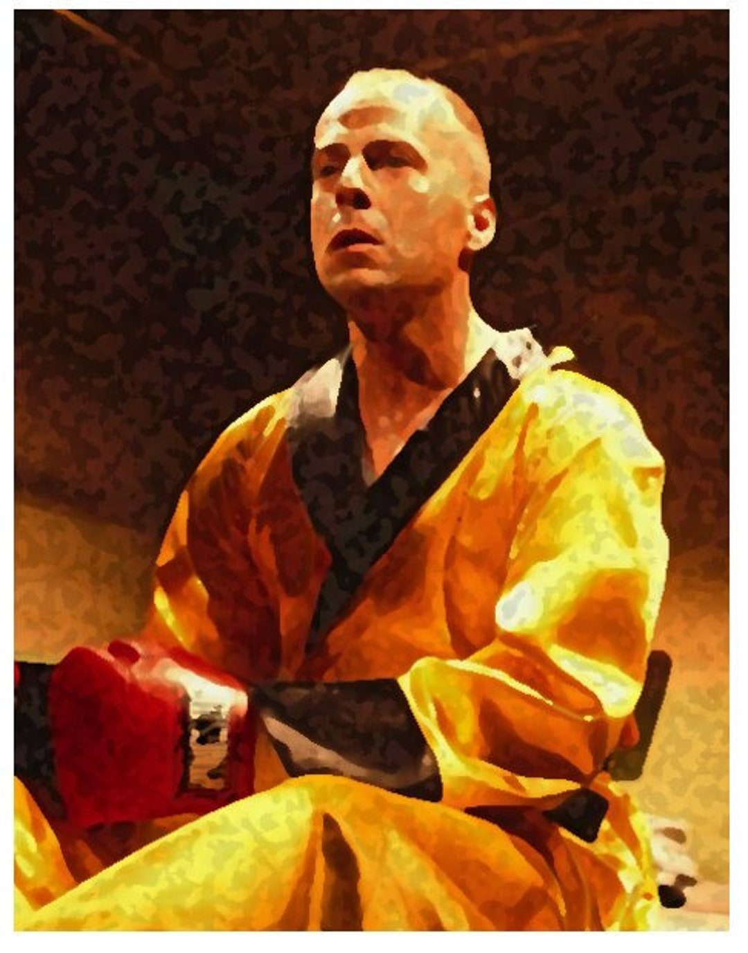 PULP FICTION Movie Unframed Watercolor Art Print Photograph Bruce ...