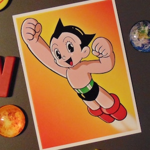 ASTRO BOY Fridge Magnet Gift 1960's Manga Japanese Cartoon - Etsy