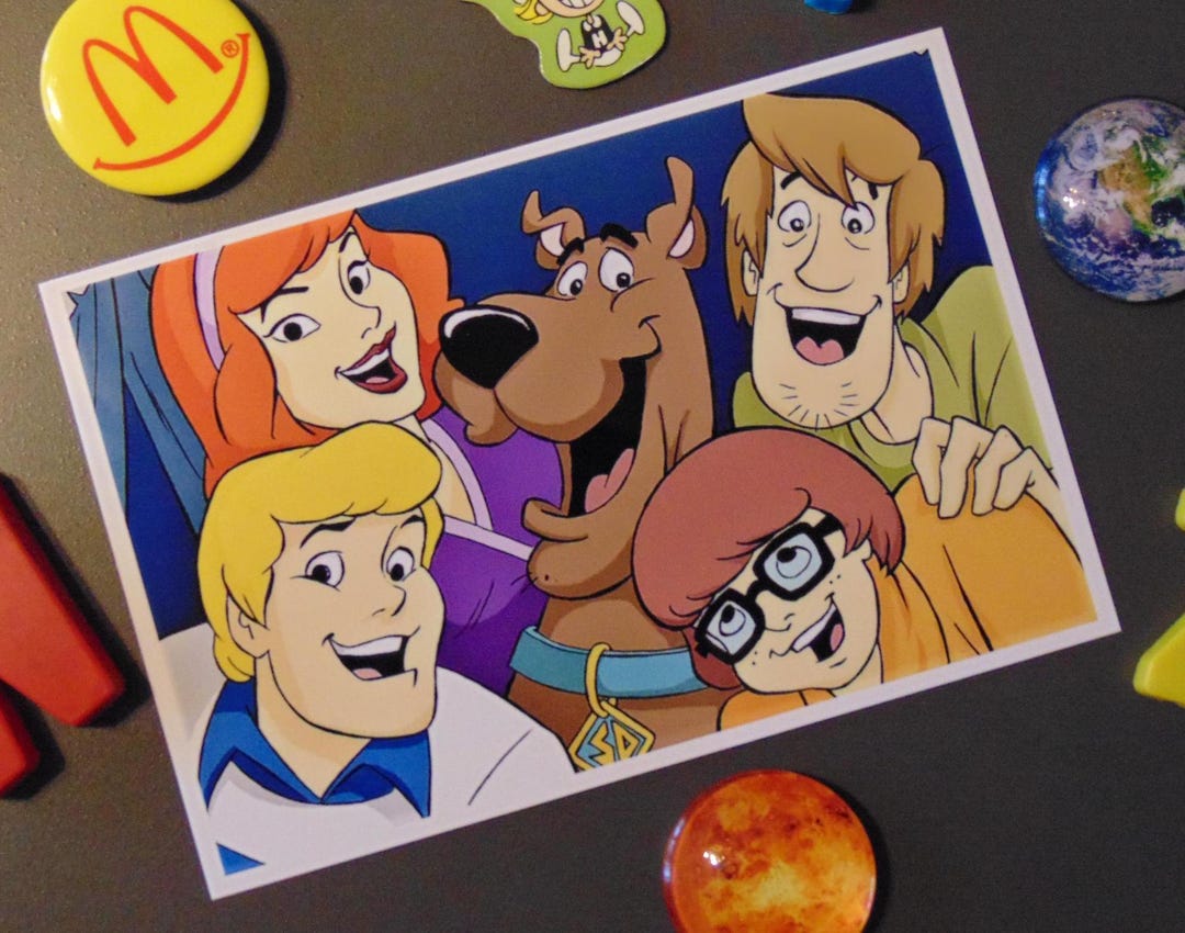 SCOOBY DOO Cartoon Fridge Magnet Kitchen New House Apartment Gift - Etsy