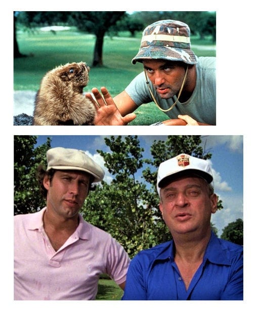 Caddyshack Gopher Bill Murray