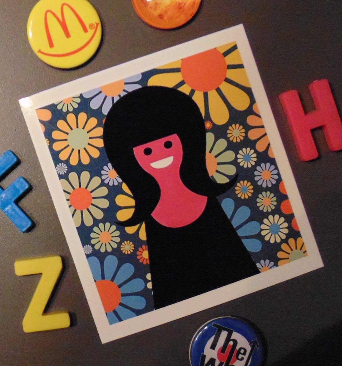 That Girl TV Show Large Fridge Magnet Gift Single Woman Sitcom Funny ...