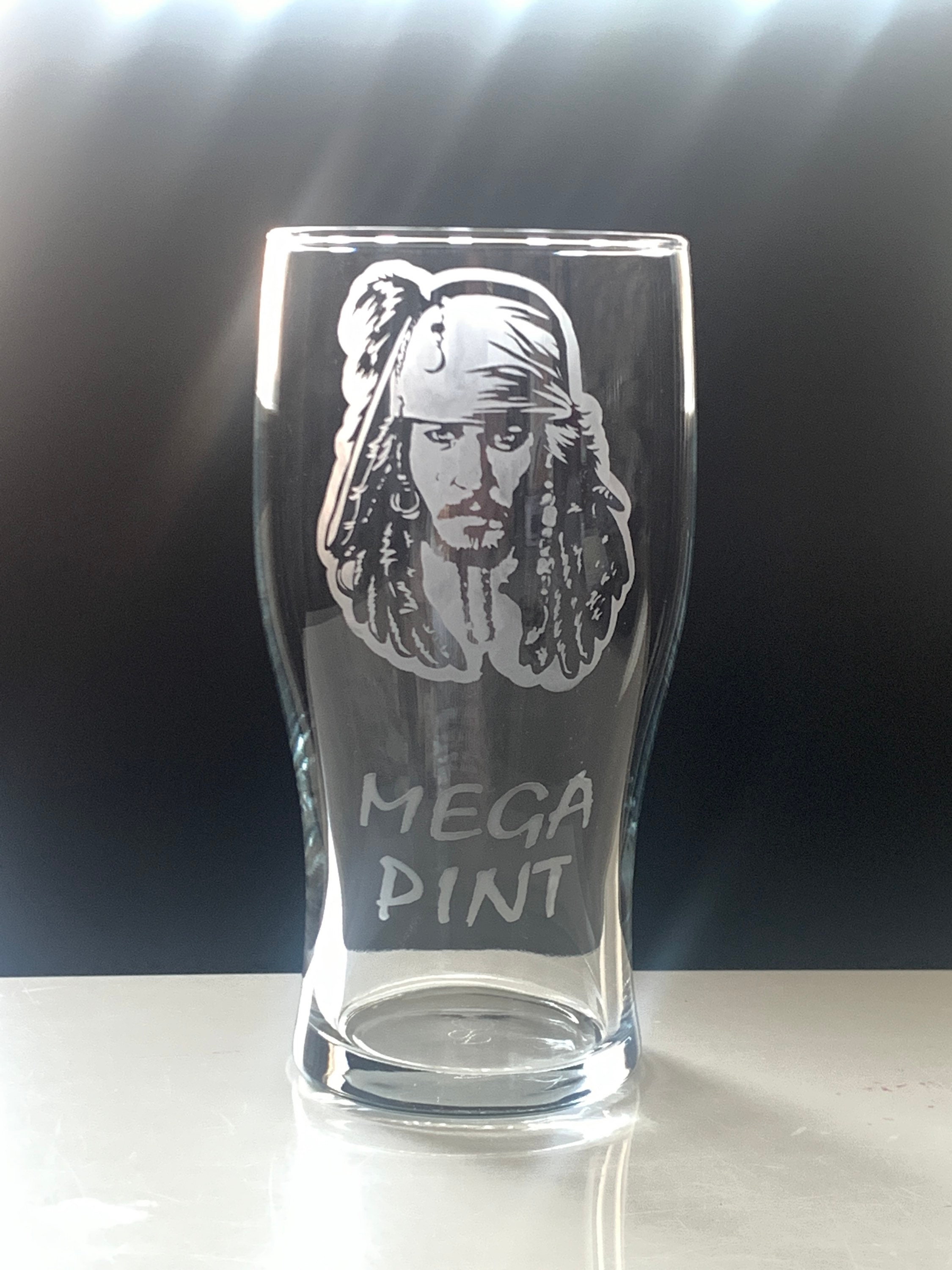 Personalised Mega Pint Wine /pint / Tumbler / Whisky Glass - Etsy