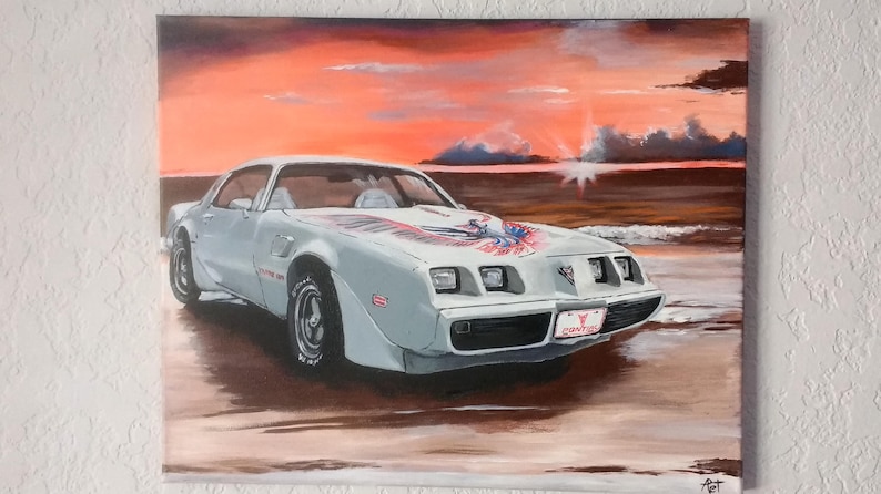 Painting From Photo, Car Painting, Custom Order, Acrylic Painting of ...