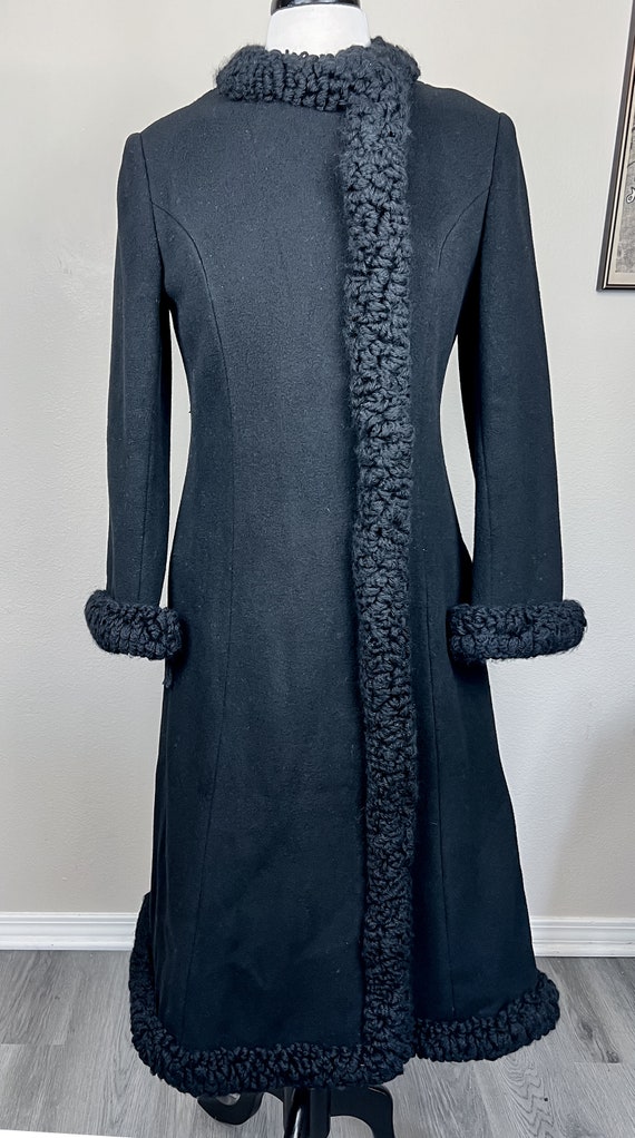 1960s Franklin Simon Designer Vintage Wool Coat || Fi… - Gem