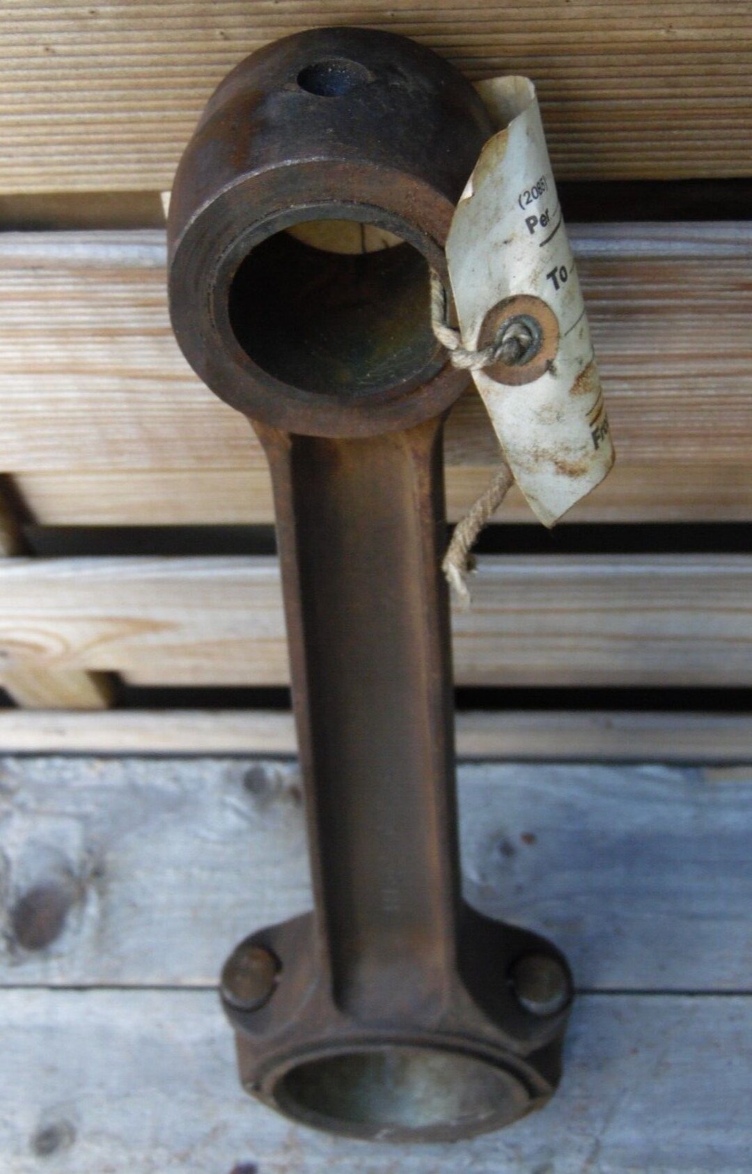 Vintage Original Boatyard Reclaimed Marine Diesel Engine CONN. ROD TDE ...