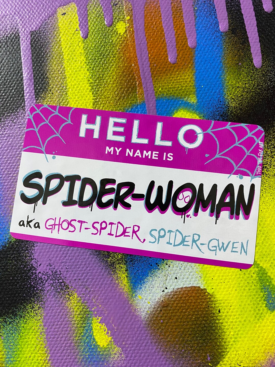Spider-woman Gwen Stacy - Sticker - Etsy