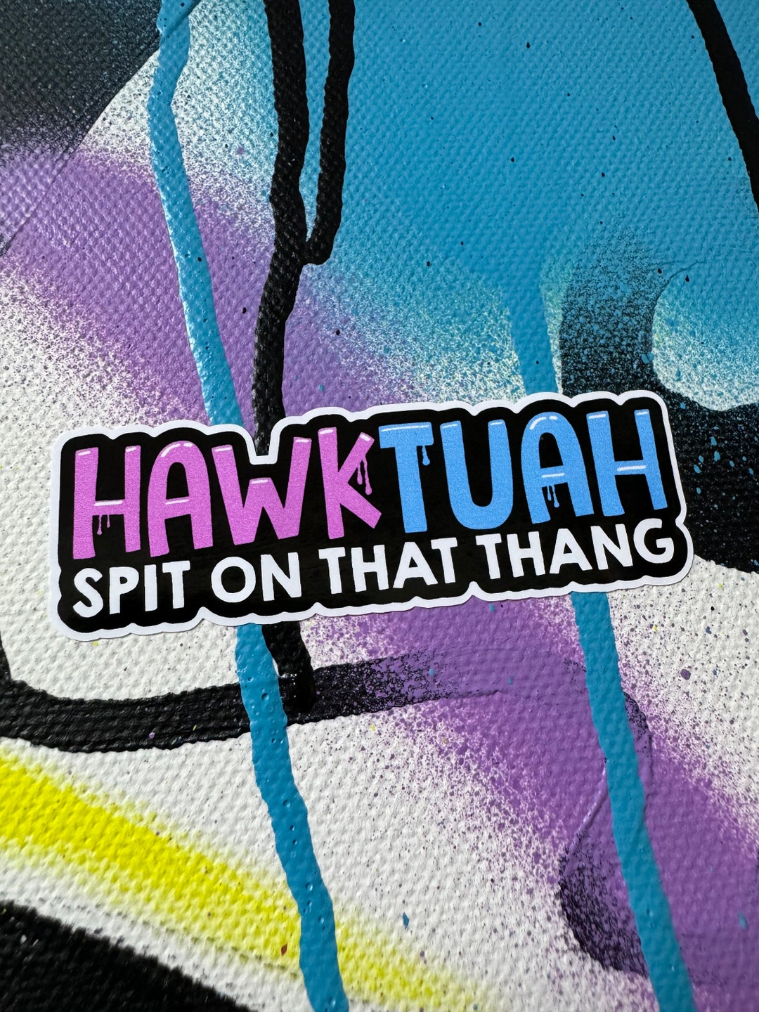 Hawk Tuah Sticker - Etsy