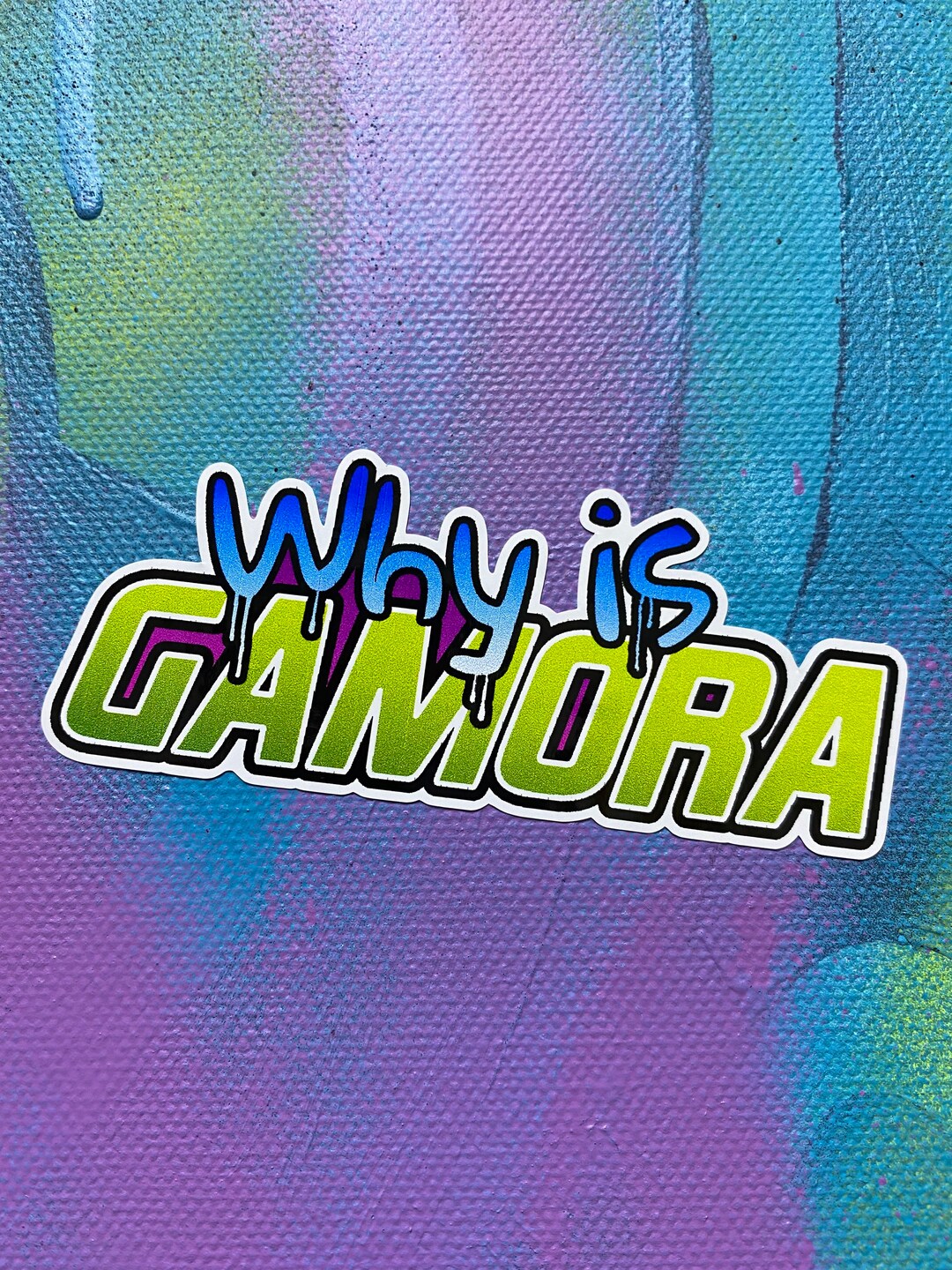 Vinyl Sticker Gamora - Etsy