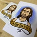 Nicolas Cage Vinyl Sticker - Etsy