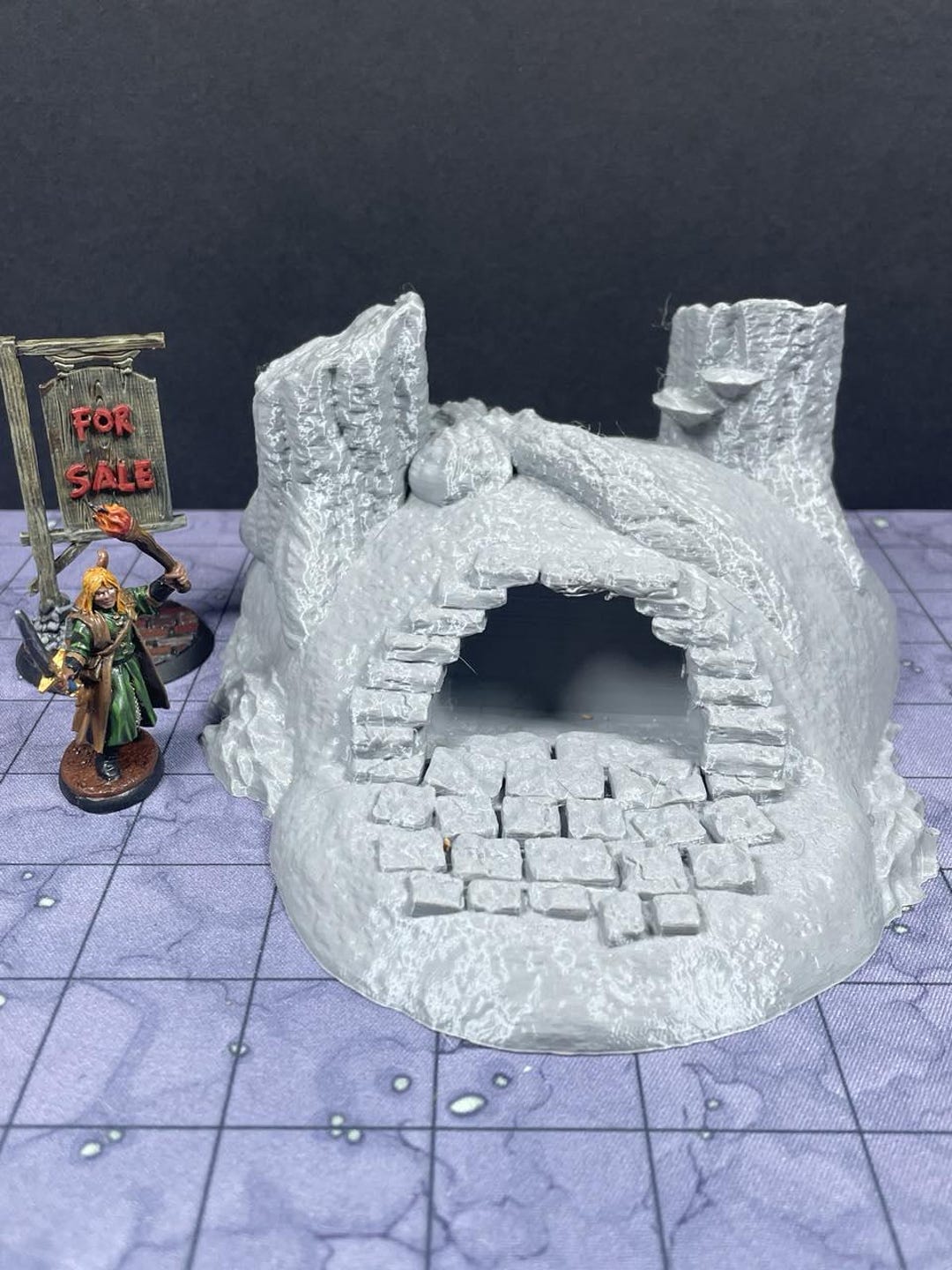 Hobbit Hole / Barrow, Miniature 28-32mm, Unpainted. - Etsy