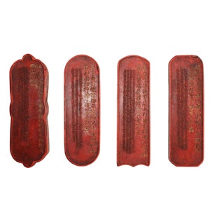 Chinese Calligraphic Box Set Cinnabar Ink Sticks Weaving Scenery Art ...