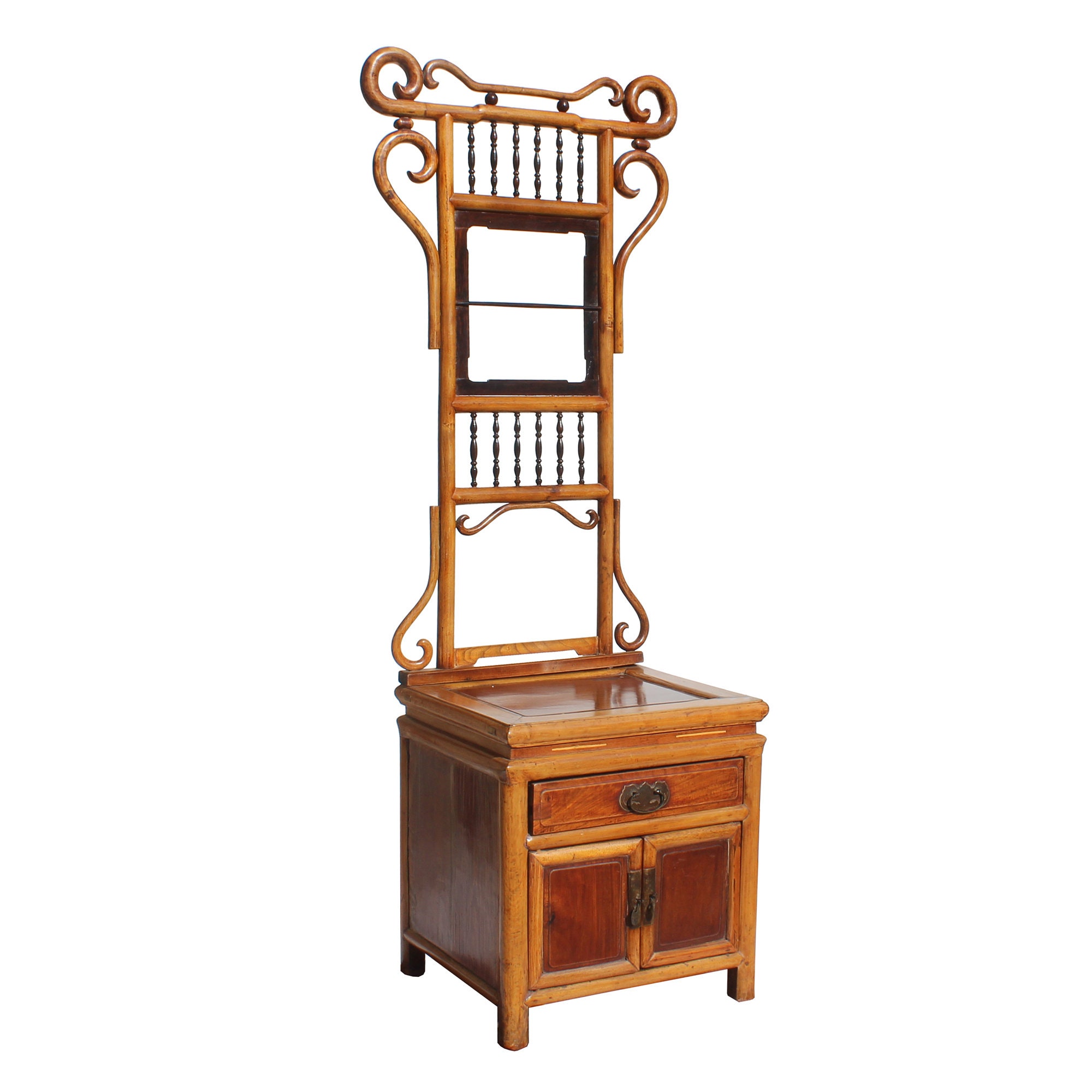 Chinese Oriental Wood Carving Cloth Rack Panel Wash Basin - Etsy