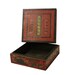 Chinese Distressed Red Characters Graphic Square Shape Box Cs4584e - Etsy