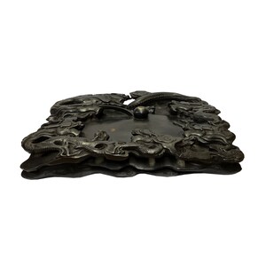 Chinese Oriental Black Color Dimensional Dragon Ink Well Pad Display ...