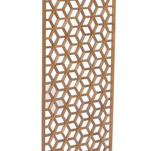 Rectangular Plain Wood Geometric Pattern Wall Panel Cs671-8e - Etsy