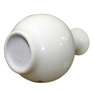 Chinese White Base Porcelain Flowers Vase Cs2553e - Etsy