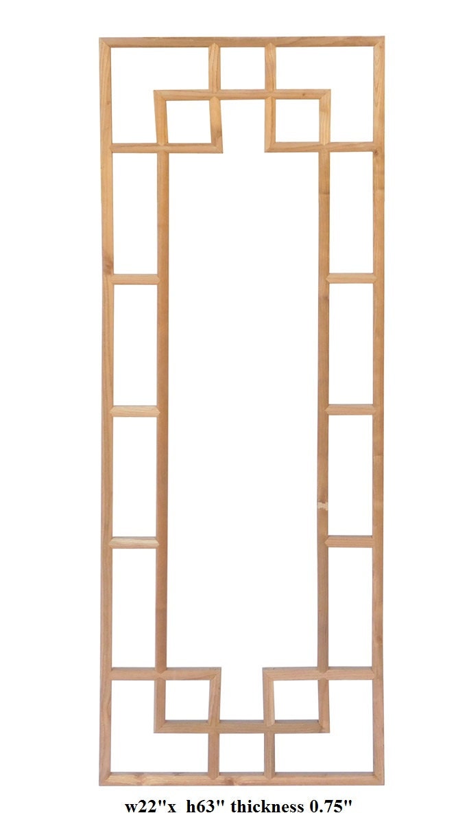 Rectangular Plain Wood Geometric Pattern Wall Panel Cs2225e - Etsy