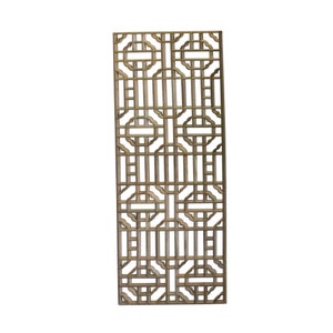Rectangular Raw Plain Wood Geometric Pattern Wall Panel Ws746e - Etsy