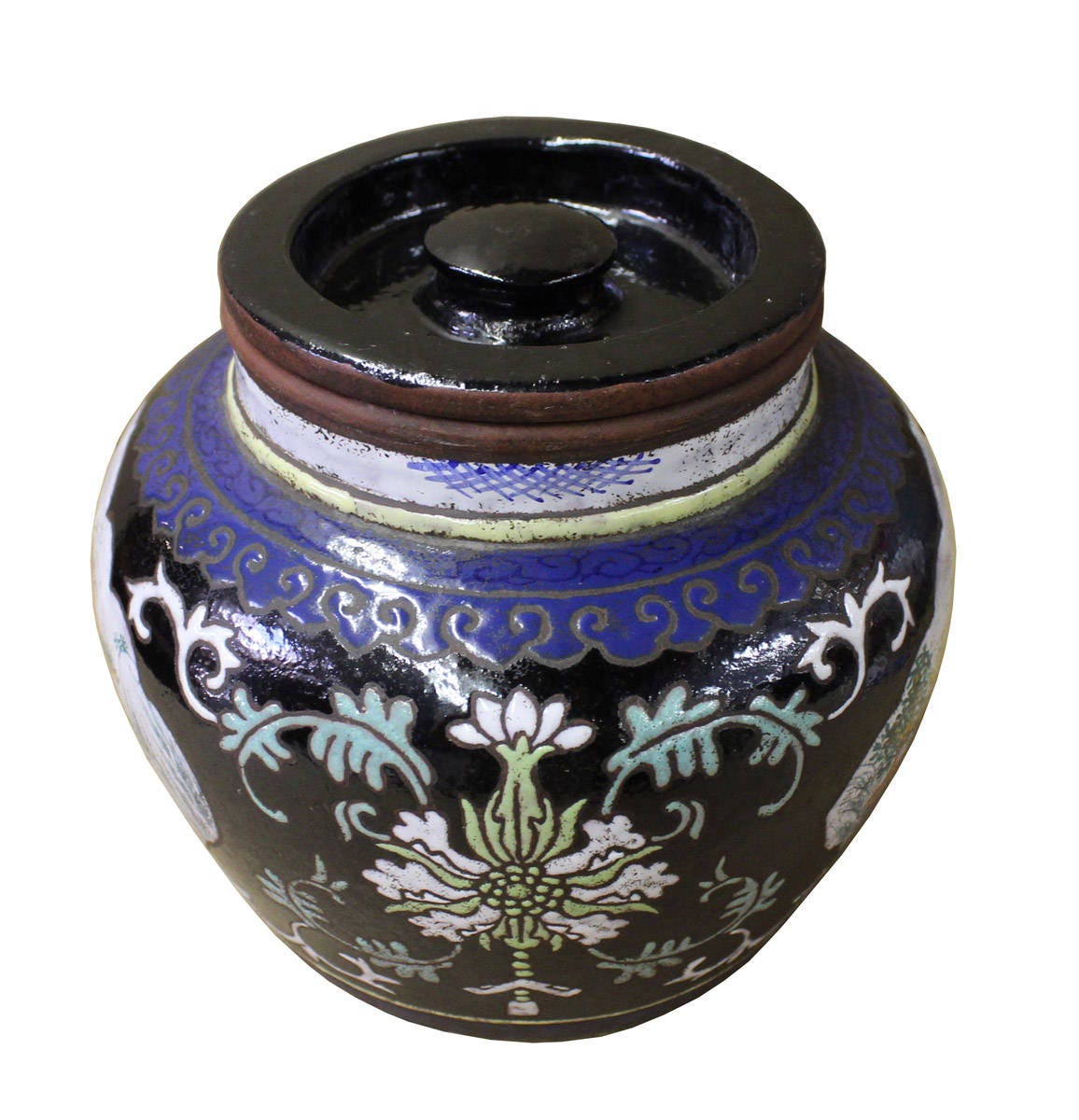 Chinese Zisha Clay Color Scenery Container Jar Cs2637e - Etsy