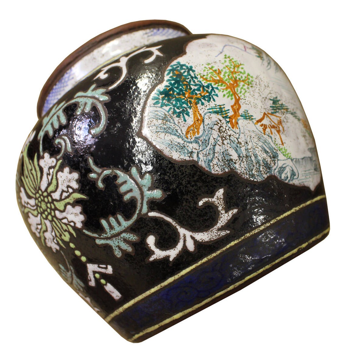 Chinese Zisha Clay Color Scenery Container Jar Cs2637e - Etsy