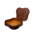 Chinese Distressed Brick Red Dragons Graphic Square Shape Box - Etsy