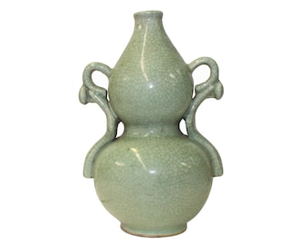 Large Antique Chinese Celadon/green Glazed Ovoid Stoneware - Etsy