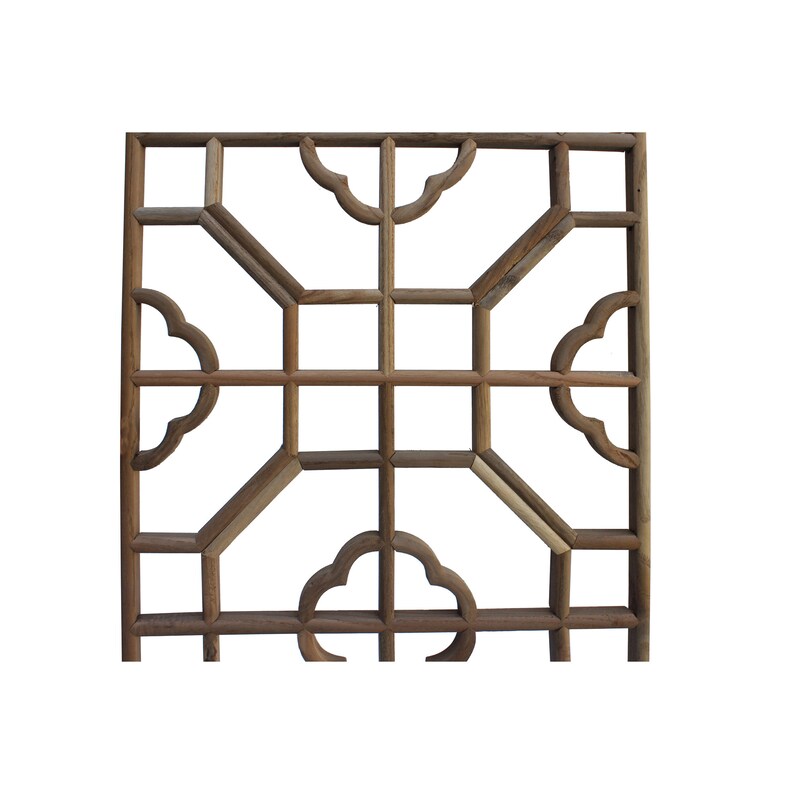 Narrow Long Rectangular Plain Wood Geometric Pattern Wall - Etsy