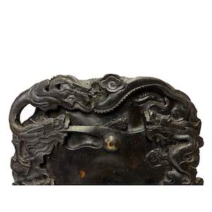 Chinese Oriental Black Color Dimensional Dragon Ink Well Pad Display ...