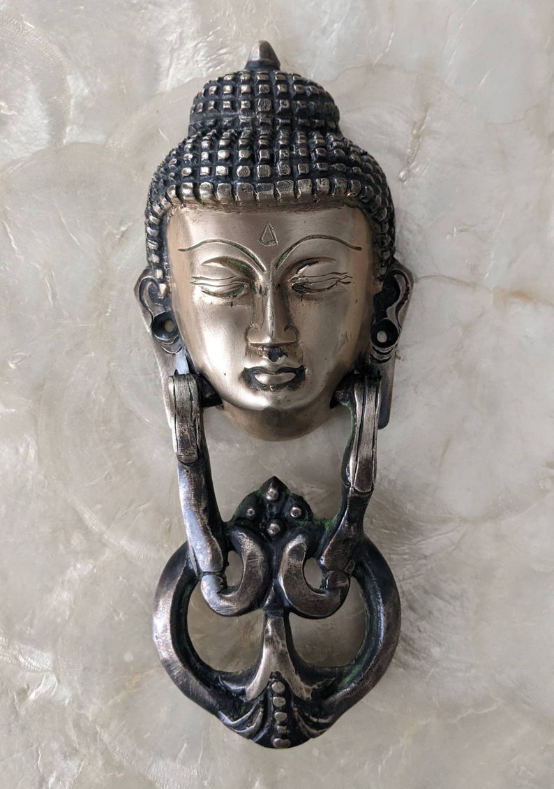 Vintage Antique Style Had Made Solid Brass Budha Shaped DOOR KNOCKER - Etsy