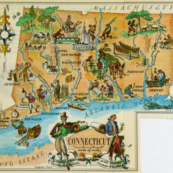 Connecticut - Etsy