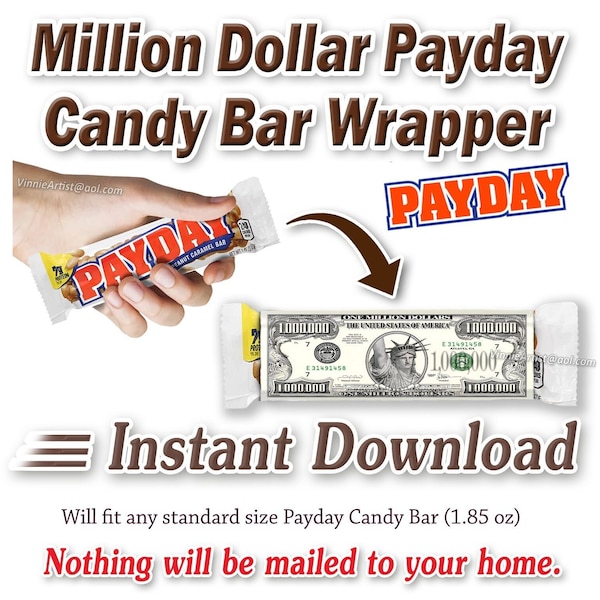 Million Dollar Bill Printable - Etsy