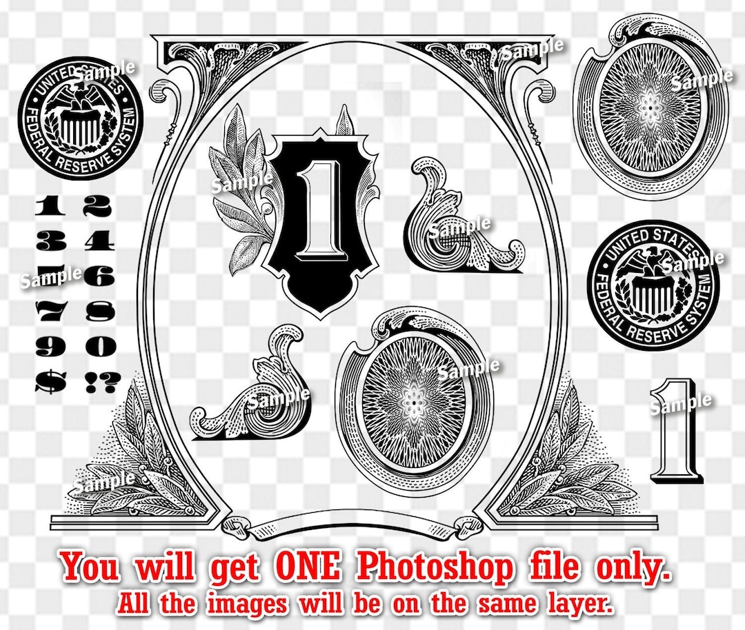 Money Dollar Bill Design Images Photoshop Transparent File PNG Graphics ...