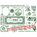 One Dollar Bill Design Images GREEN COLOR Photoshop Transparent File ...