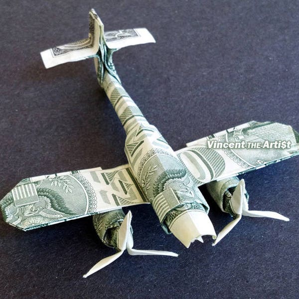 Money Origami Airplanes - Etsy
